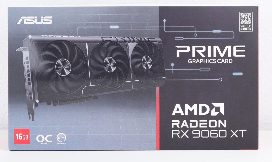ASUS Prime AMD Radeon RX 9060 XT 16GB OC, Computers & Tech, Parts ...