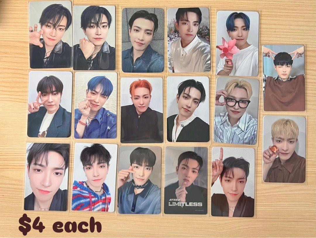 ATEEZ Hongjoong Seonghwa POB PC Sale, Hobbies & Toys, Memorabilia ...