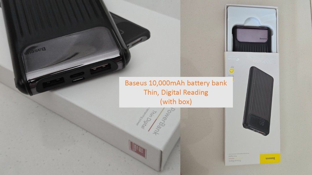 Baseus 10,000mAh Power Bank - Digital Reading, Mobile Phones & Gadgets ...