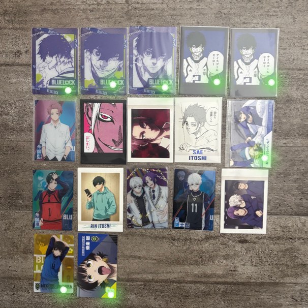OFFICIAL Blue Lock cards, Hobbies & Toys, Memorabilia & Collectibles ...