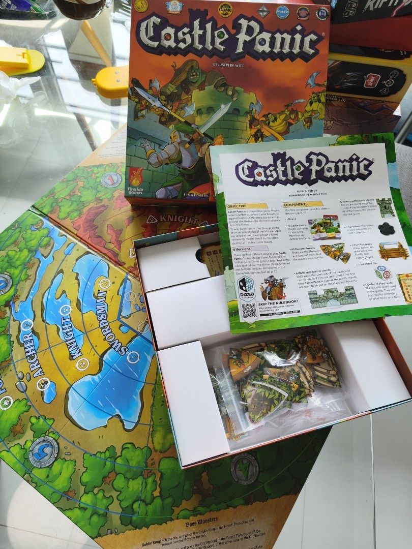 Board Games - Riftforce, Splendor, Castle Panic, Outburst, Secret ...