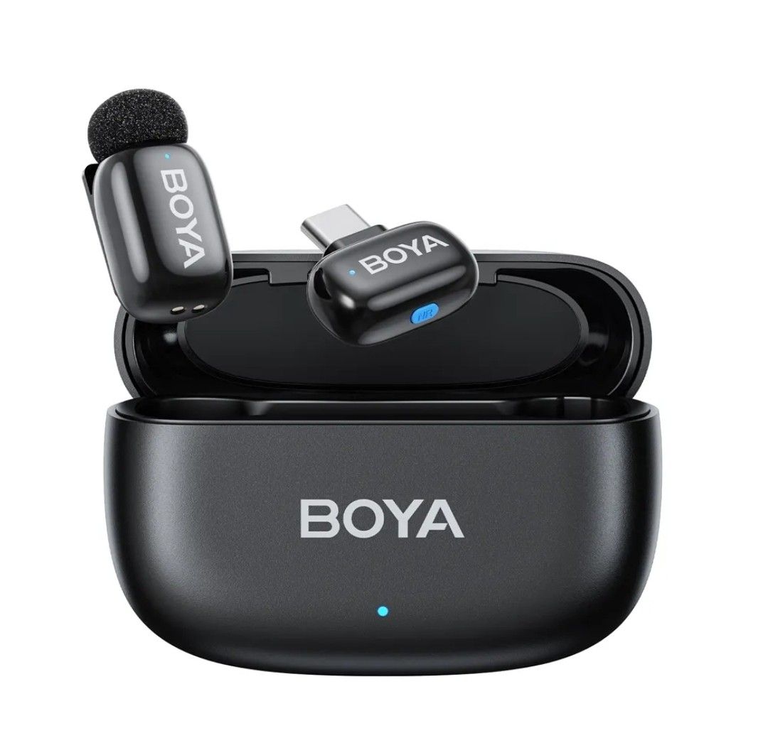 BOYA mini Wireless Microphone System, Audio, Microphones on Carousell