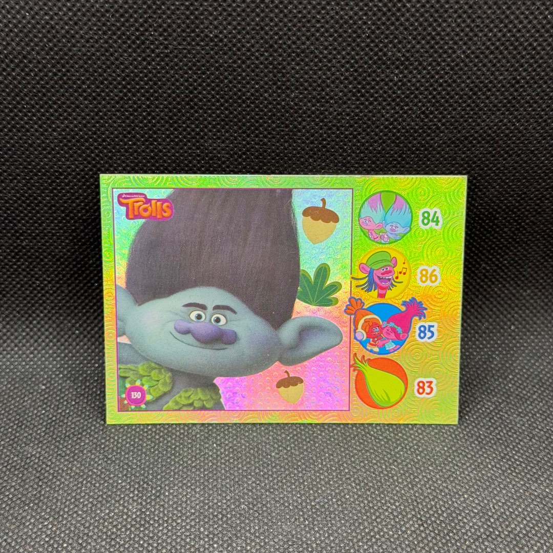 Branch Trolls trading card Justin Timberlake foil, Hobbies & Toys, Toys ...