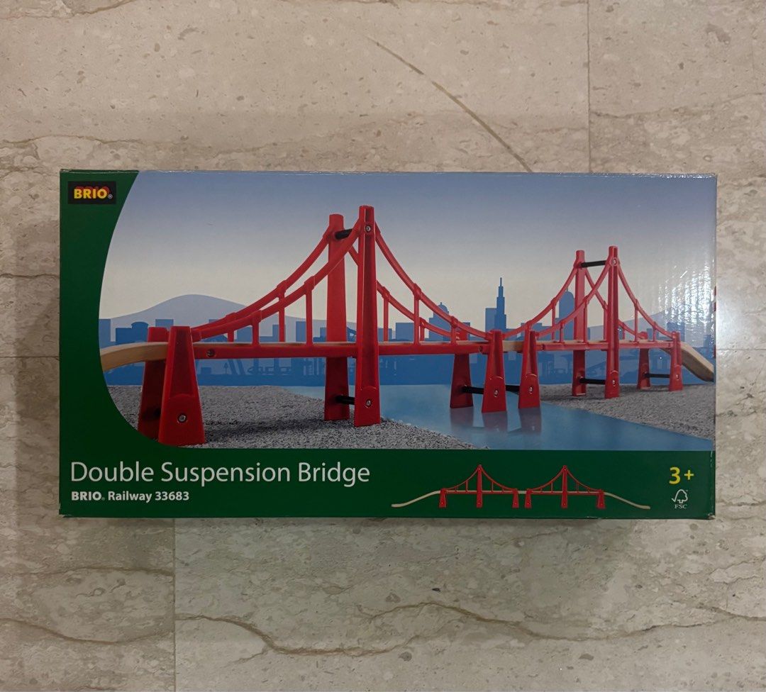 Brio 33683 double suspension bridge, Hobbies & Toys, Toys & Games on ...