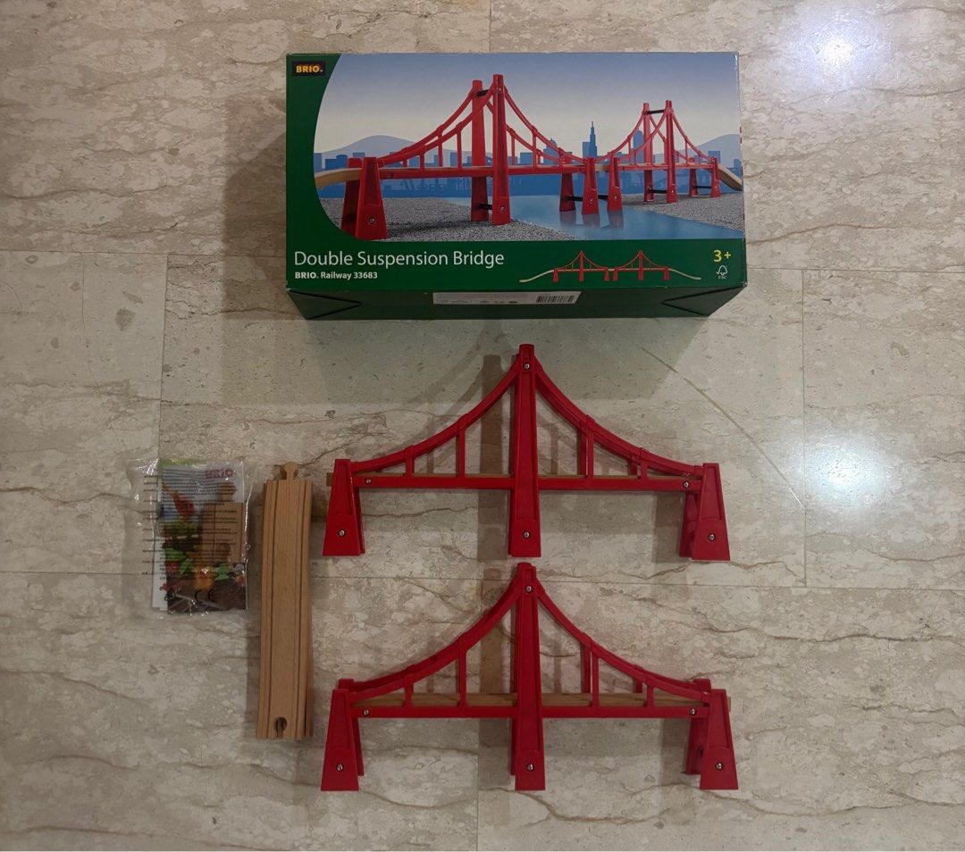 Brio 33683 double suspension bridge, Hobbies & Toys, Toys & Games on ...
