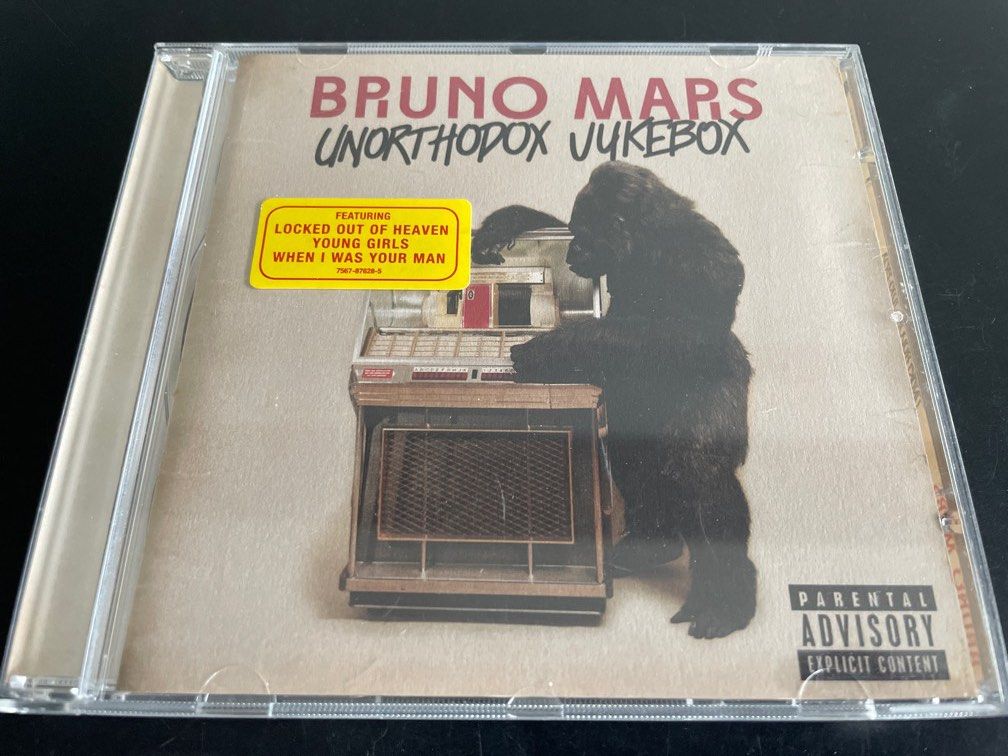 Bruno Mars Unorthodox Jukebox CD, Hobbies & Toys, Music & Media, CDs ...