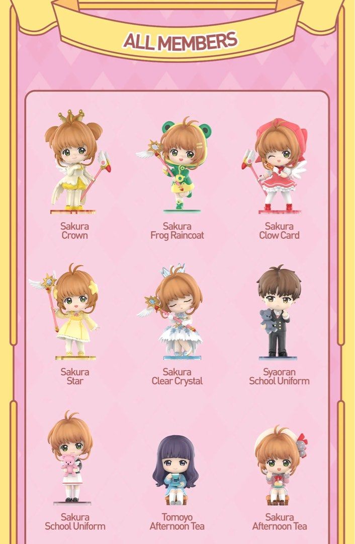 Cardcaptor Sakura Blind Box - Tomoyo Afternoon Tea, Hobbies & Toys ...