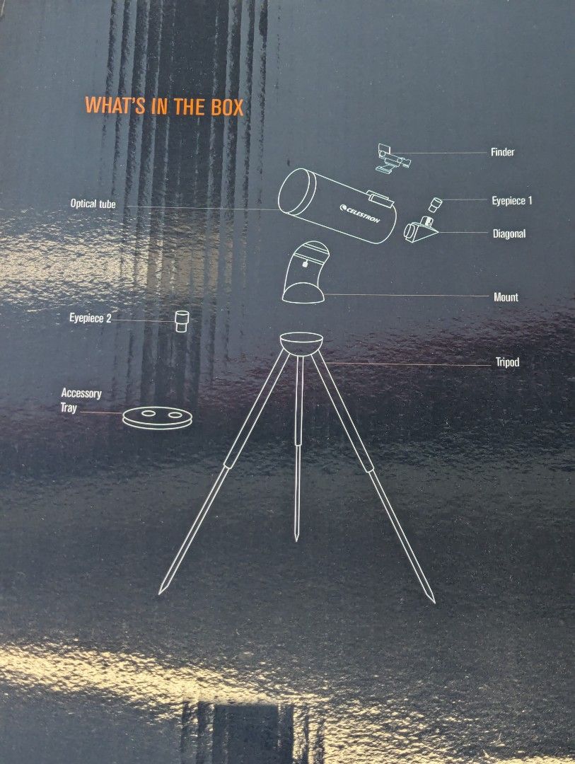 CELESTRON Astro Fi 5 (125mm) Computerized Telescope, Sports Equipment ...