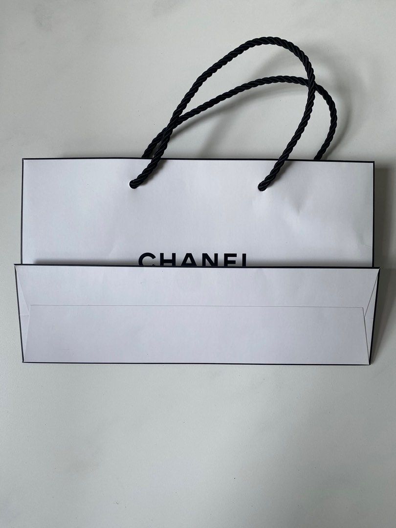 Chanel Shopping Gift Paper Bag, Hobbies & Toys, Occasions & Party ...