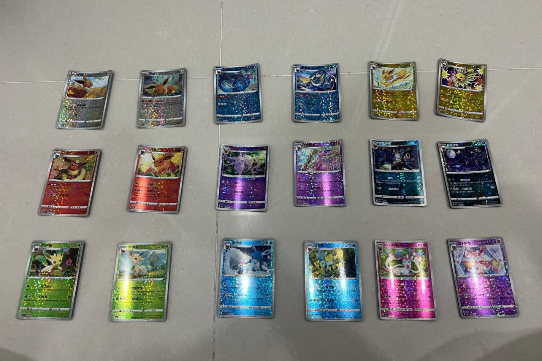 Chinese Pokemon TCG (Gem Pack Vol. 2) Star Holo Set, Hobbies & Toys ...