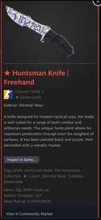 (95% BUFF PRICE) HUNTSMAN FADE FN , Video Gaming, Gaming Accessories ...