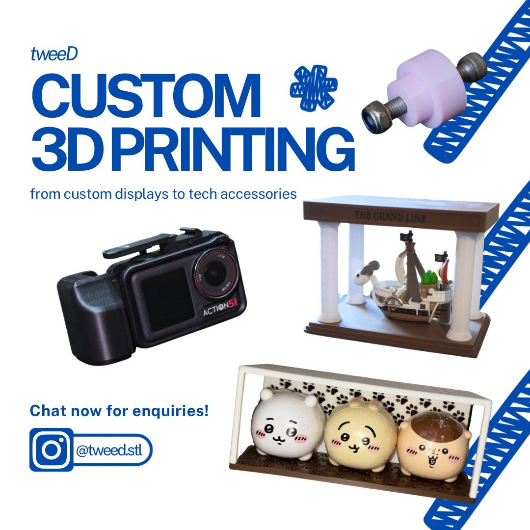 Custom 3D Printing Service!!, Hobbies & Toys, Art & Prints on Carousell