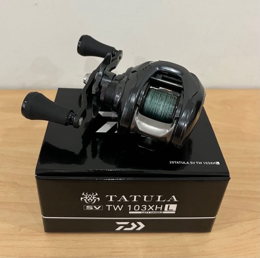 DAIWA TATULA SV TW GOMEXUS HANDLE DRAG CLICKER, Sports Equipment ...
