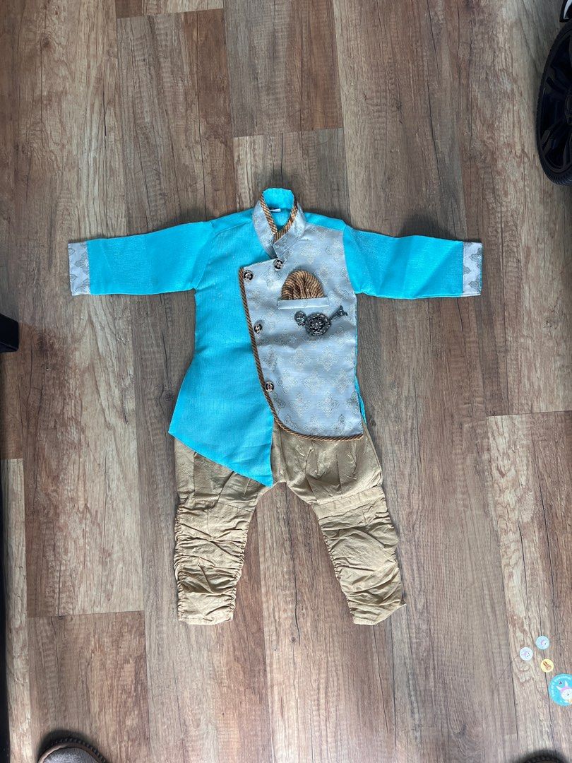 Deepavali Diwali Boy Outfit Set, Babies & Kids, Babies & Kids Fashion ...