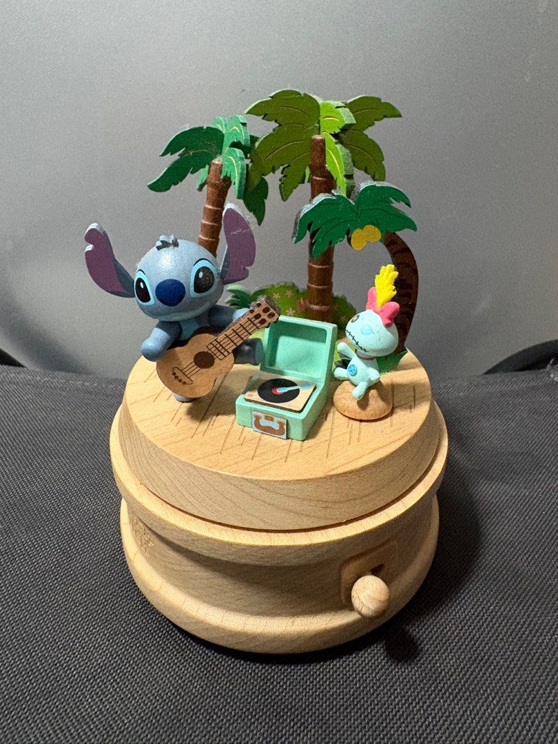 Disney Stitch Music Box - Wonderful Life, Hobbies & Toys, Toys & Games ...