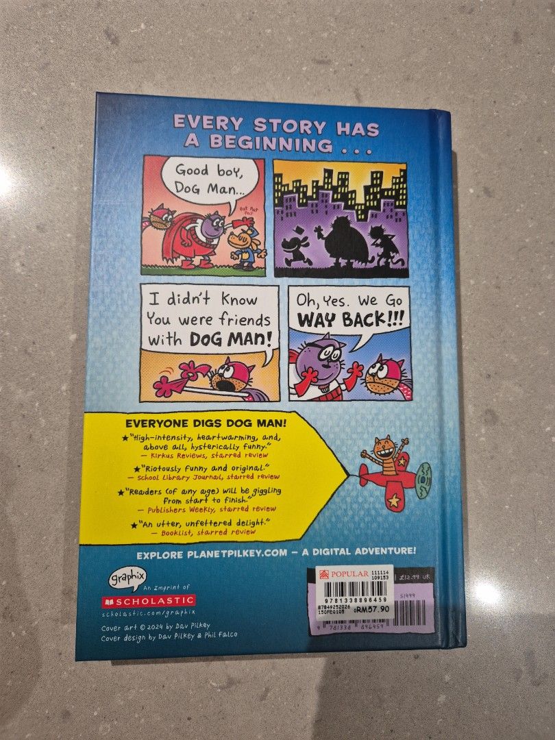 Dog Man: Big Jim Begins by Dav Pilkey, Hobbies & Toys, Books ...