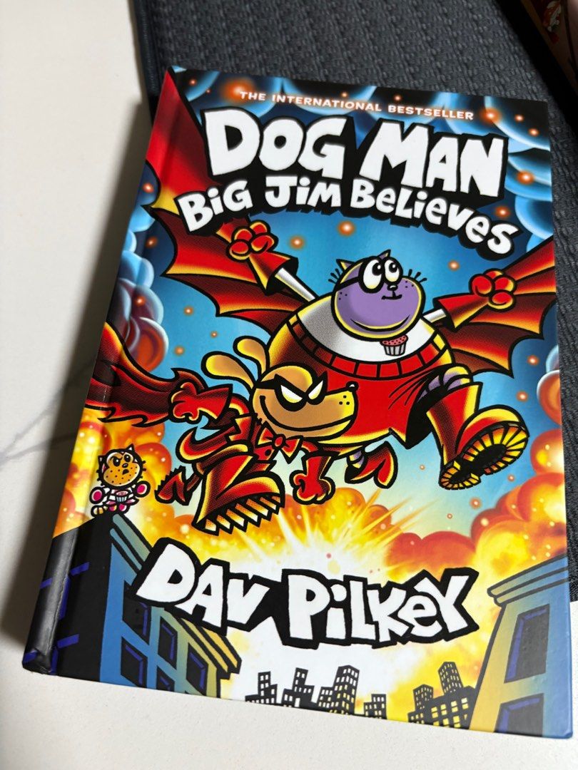 Dog Man Dogman Big Jim Believes Dav Pilkey Scholastic, Hobbies & Toys ...