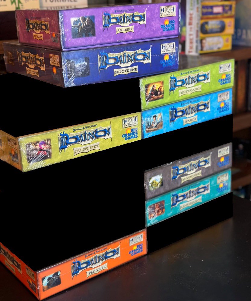 Dominion expansions and base cards board game, Hobbies & Toys, Toys ...