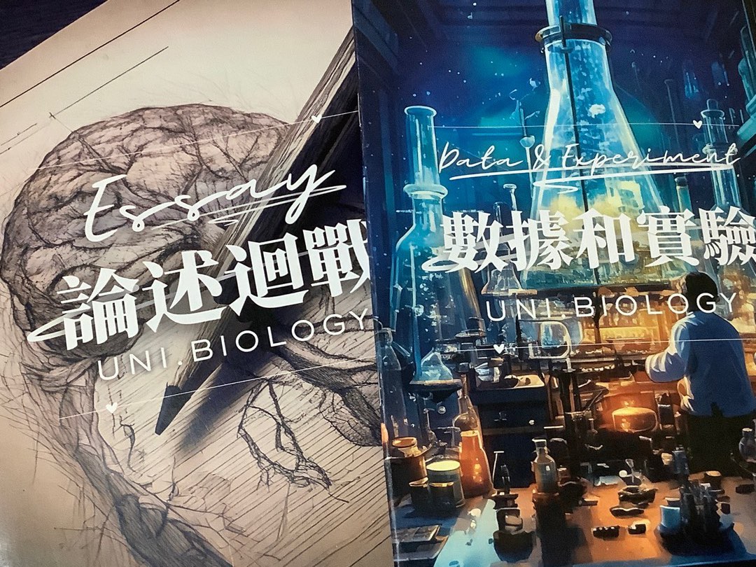 DSE bio生物 SF biology 梵高 Essay +Data&Experience （每本$55）, 興趣及遊戲, 書本 & 文具 ...