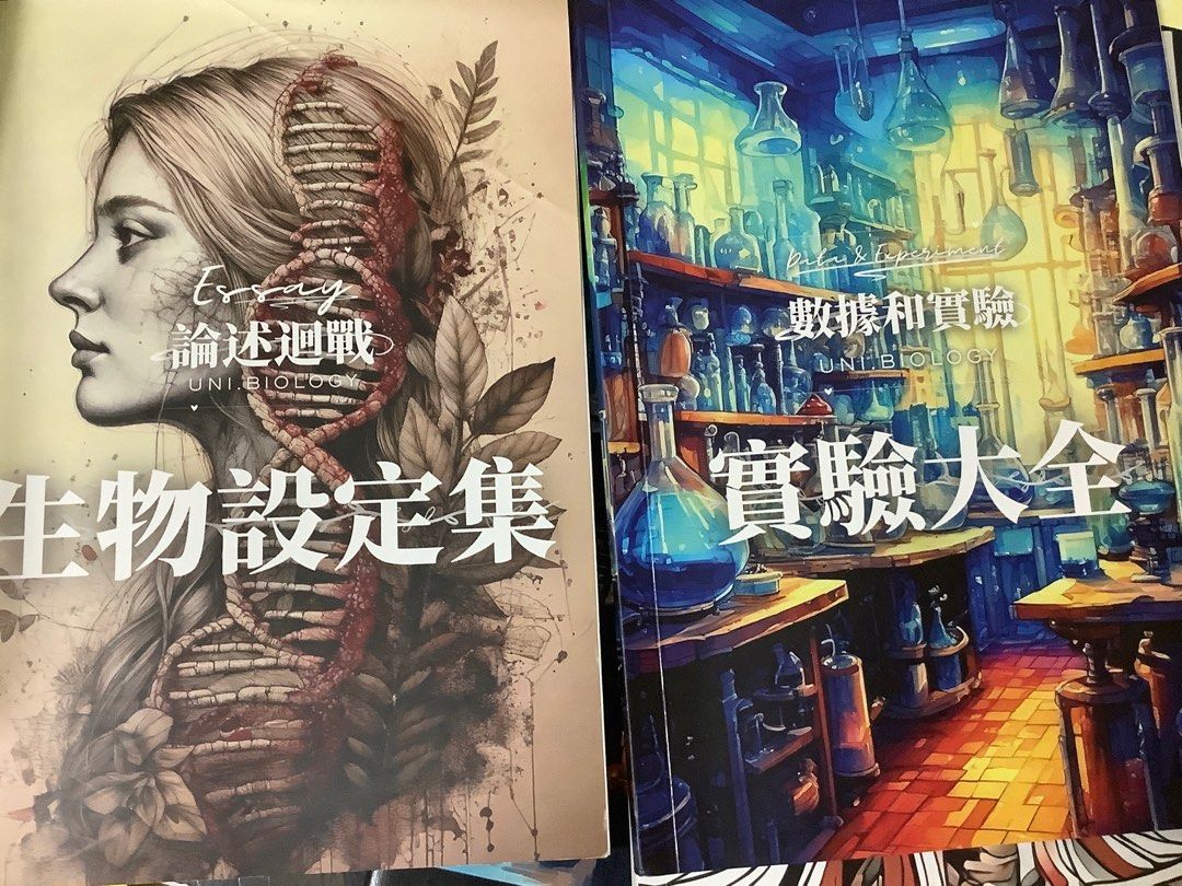 DSE bio生物 SF biology 梵高 Essay +Data&Experience （每本$55）, 興趣及遊戲, 書本 & 文具 ...