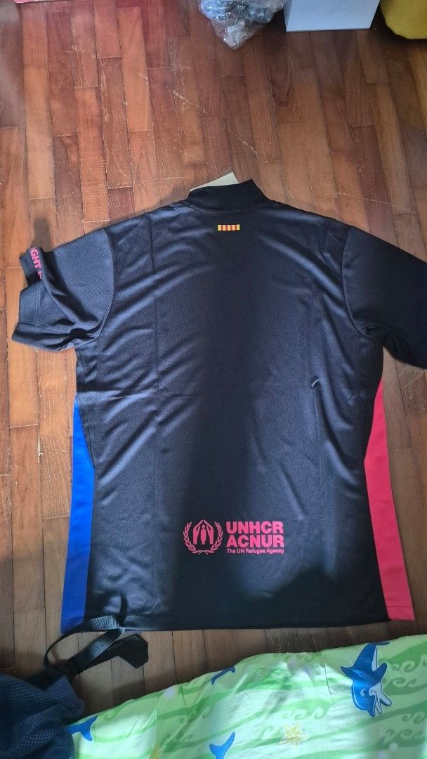 FC Barcelona 2023/24 Away Replicq Jersey, Men's Fashion, Activewear on ...