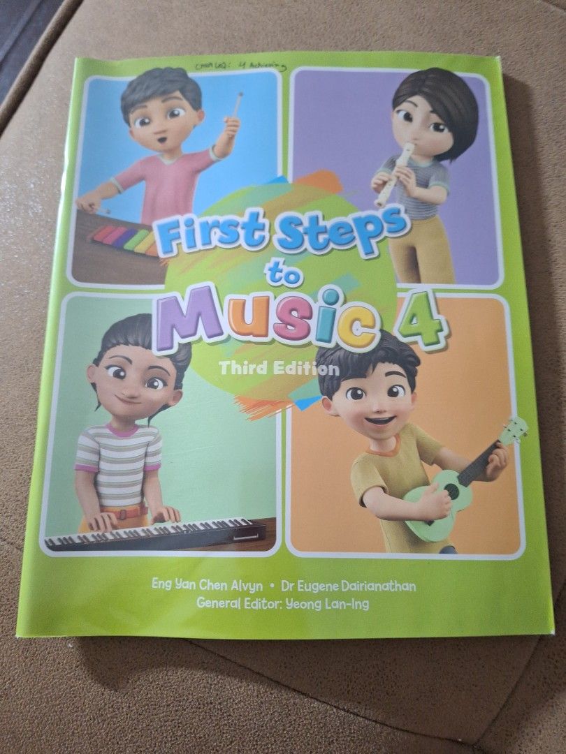 First Steps to Music 4 Textbook - Third Edition, Hobbies & Toys, Books ...