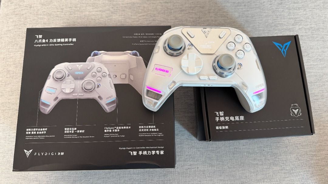 Flydigi Apex 4 Wireless Game Controller, Video Gaming, Gaming ...