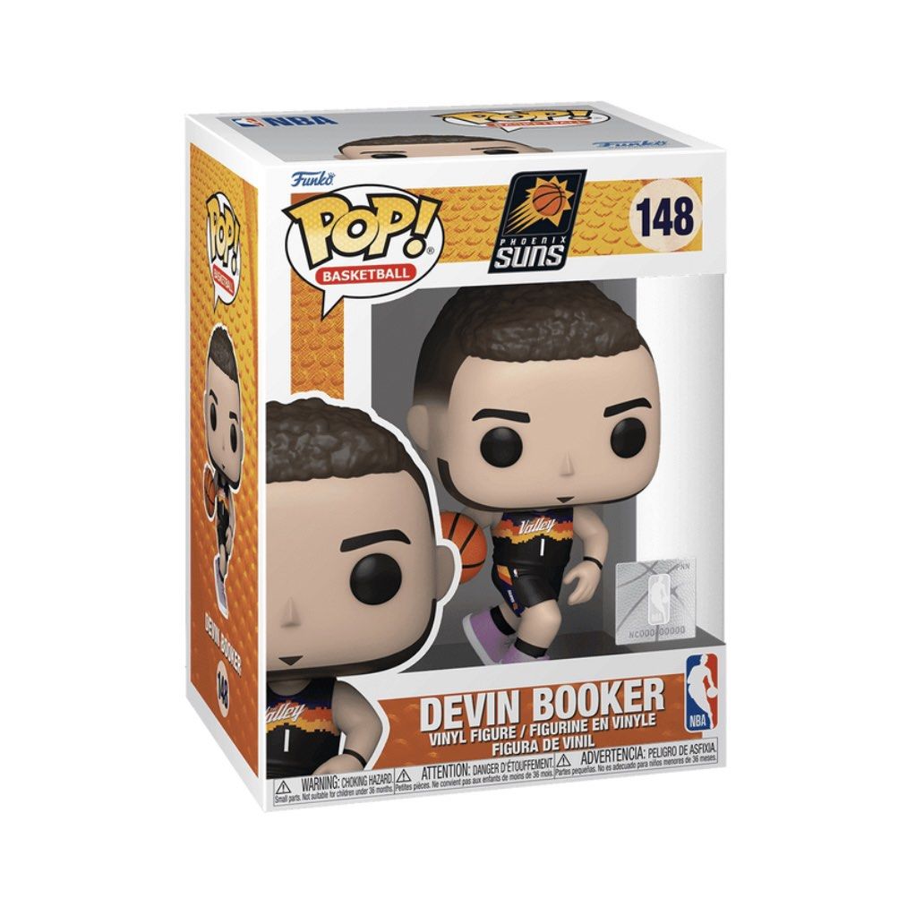 Funko Pop! NBA Basketball - Devin Booker (Phoenix Suns) #148, Hobbies ...