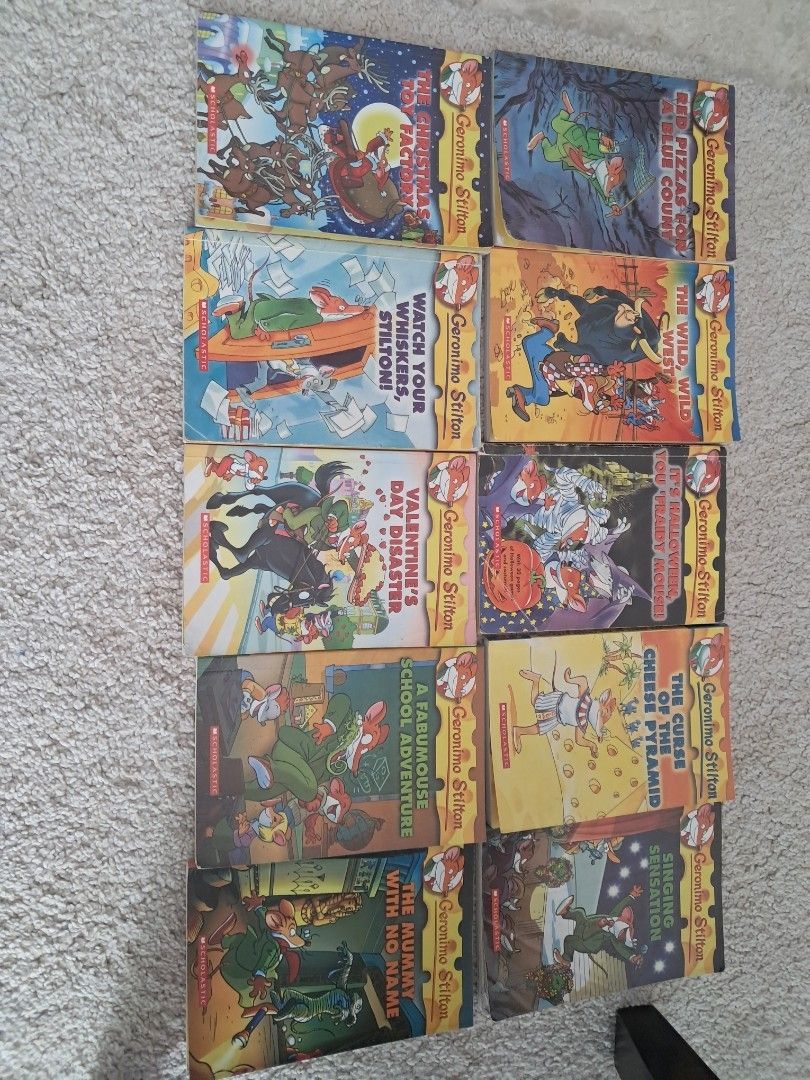 Geronimo Stilton Book Collection - Various Titles, Hobbies & Toys ...