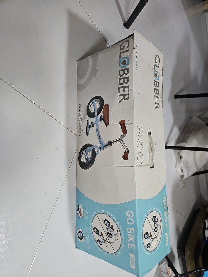 Globber Go Bike Air Balance Bike, Sports Equipment, Bicycles & Parts ...