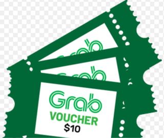 2×$10 Grab Food or Grab Ride e-vouchers. Grab car. Shopping. Lunch ...