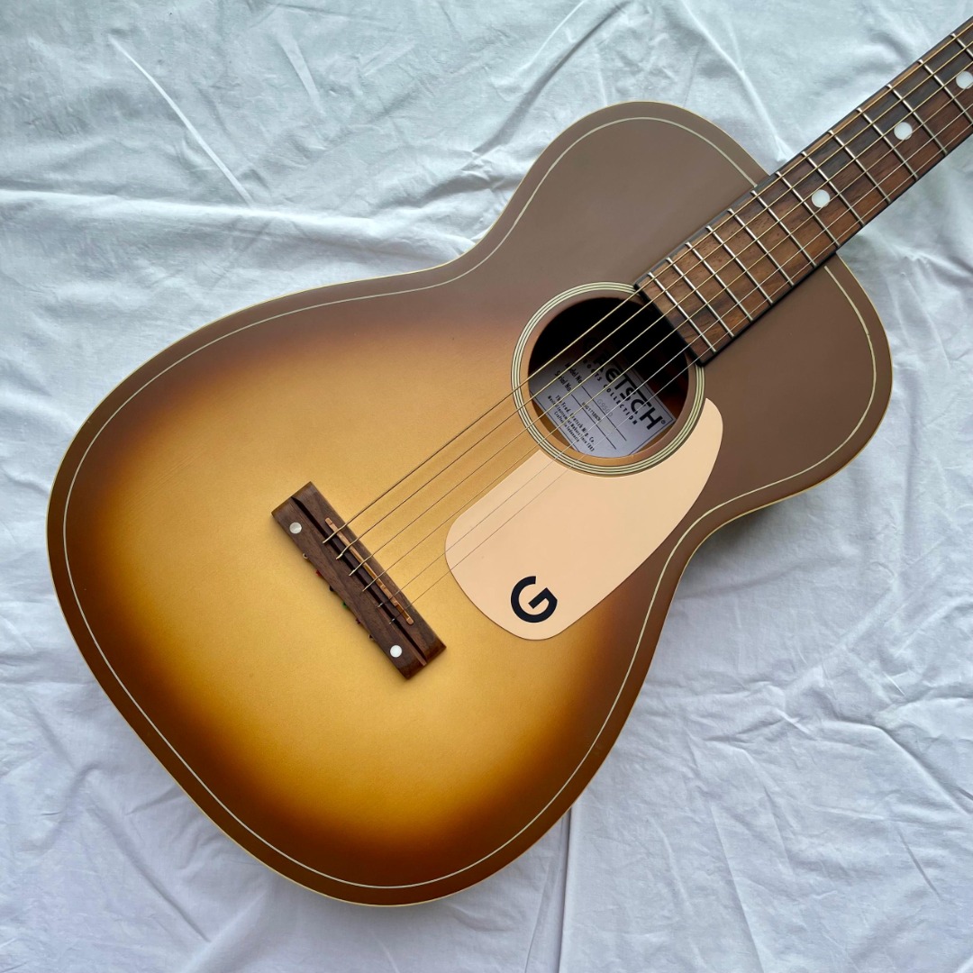 GRETSCH JIM DANDY G9500 JIM DANDY 24" FLAT TOP GUITAR, Hobbies & Toys ...