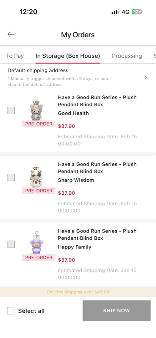 Have a Good Run Series Plush Pendant Blind Box, Hobbies & Toys, Toys ...