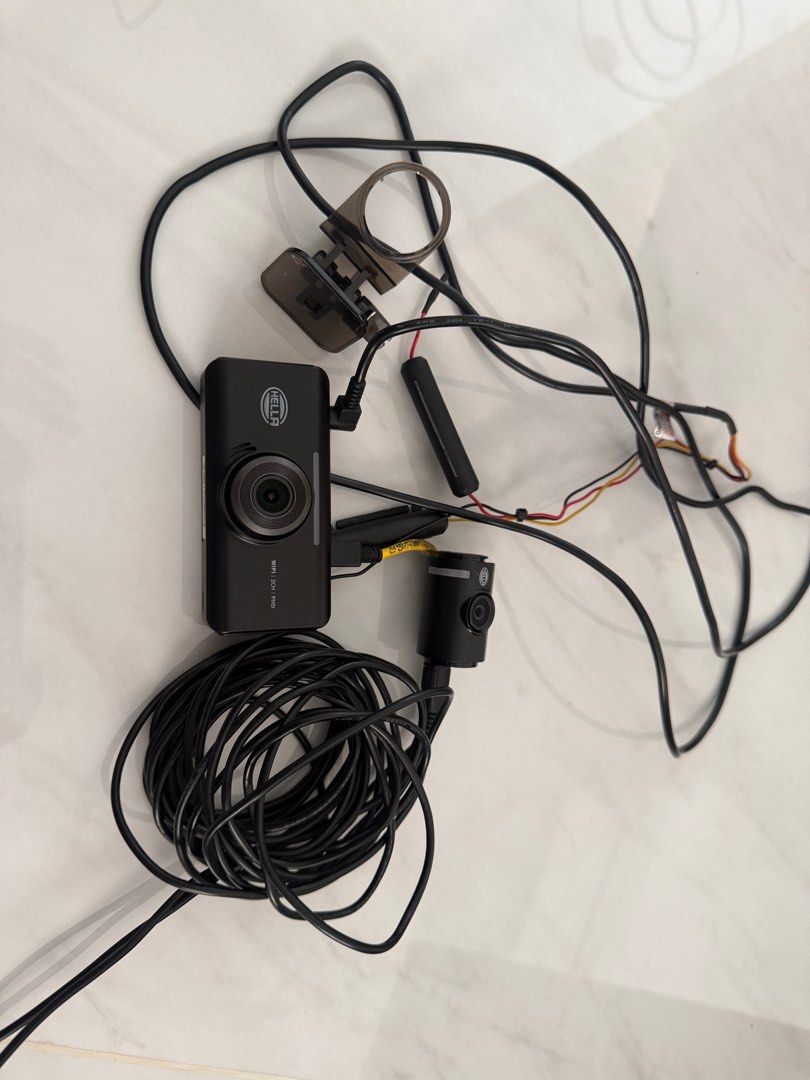 HELLA Dash Cam with rear cam, Car Accessories, Accessories on Carousell