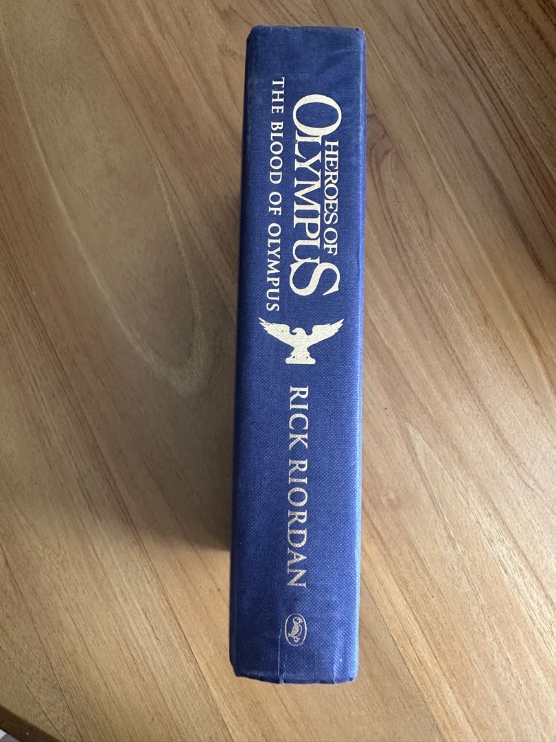 PERCY JACKSON Heroes of Olympus: The Blood of Olympus by Rick Riordan ...