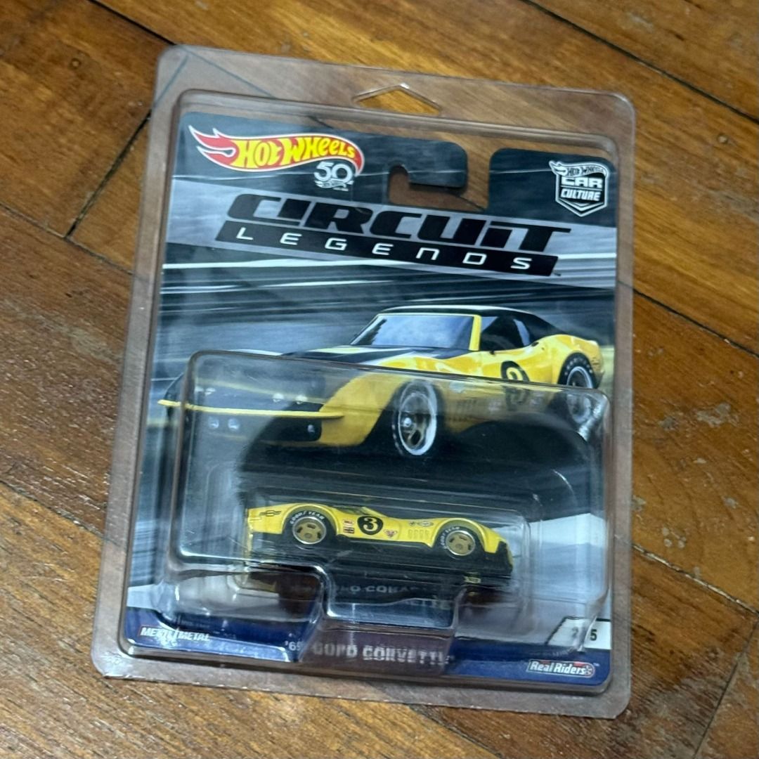 Hot Wheels 69 COPO Corvette Circuit Legends Premium Car Culture ...