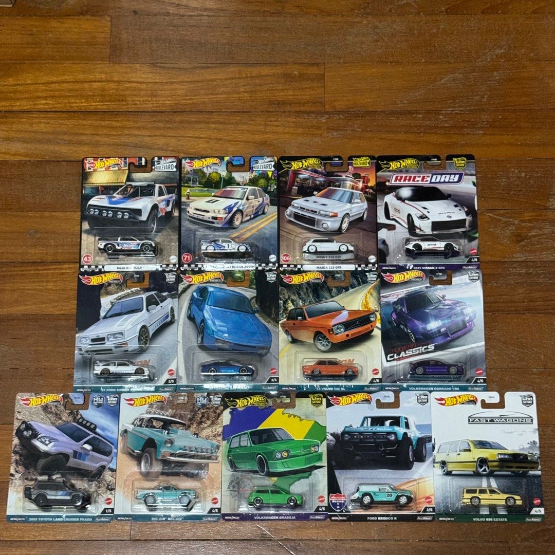 Hot Wheels Boulevard Race Day Canon Warriors Modern Classic Off Road ...