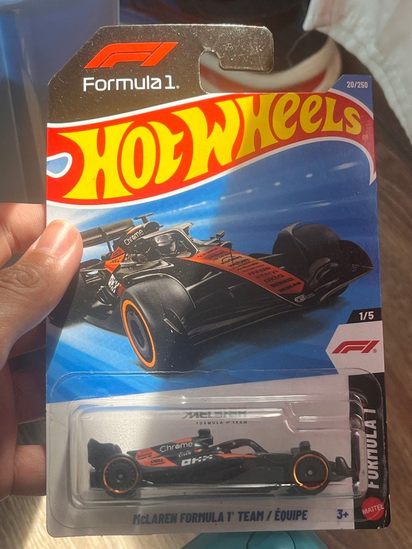 Hot Wheels McLaren Formula 1 Team Diecast Car, Hobbies & Toys, Toys ...