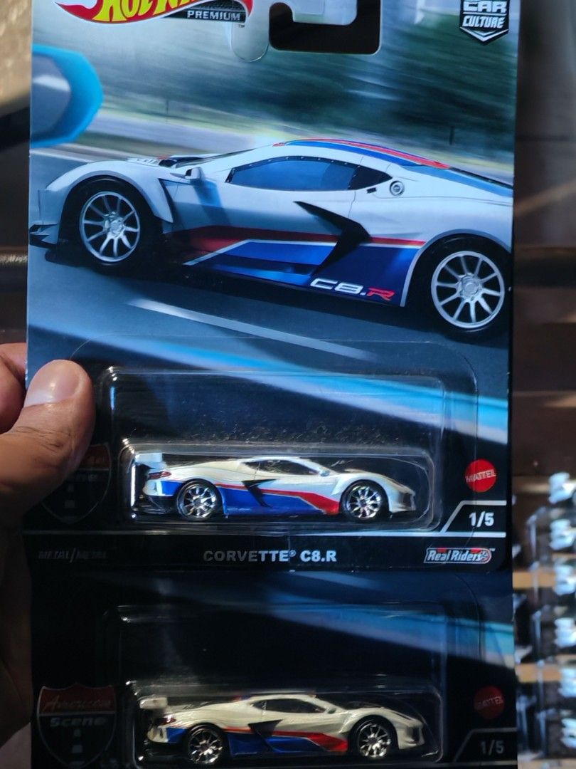 Hot Wheels Premium Car Culture Corvette C8.R, Hobbies & Toys, Toys ...