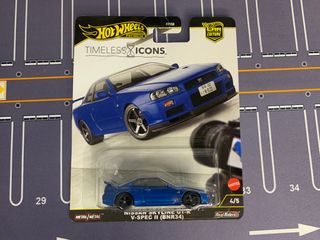 Hot Wheels Premium - Nissan Skyline GT-R R34 (FnF) & V-Spec II ...