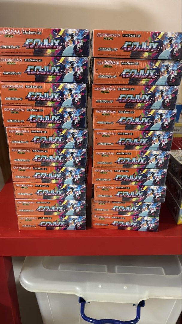 Inferno X Pokemon Shrinked Booster Box, Hobbies & Toys, Toys & Games on ...