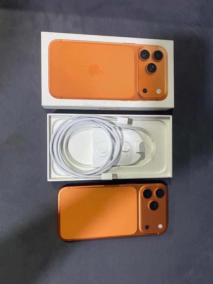 iPhone 17 Pro Max Cosmic Orange 256GB, Mobile Phones & Gadgets, Mobile ...