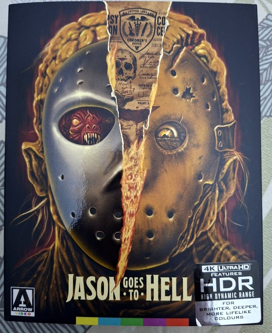 Jason Goes to Hell: Theatrical Cut 4K Ultra HD + Slipcover + Case [No ...