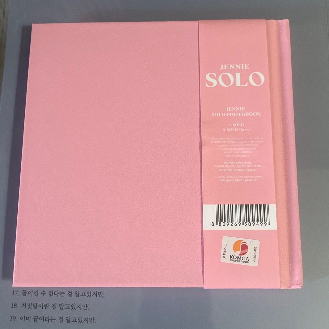 Jennie Solo debut single album photobook (Tags: Blackpink, Jisoo, Lisa ...
