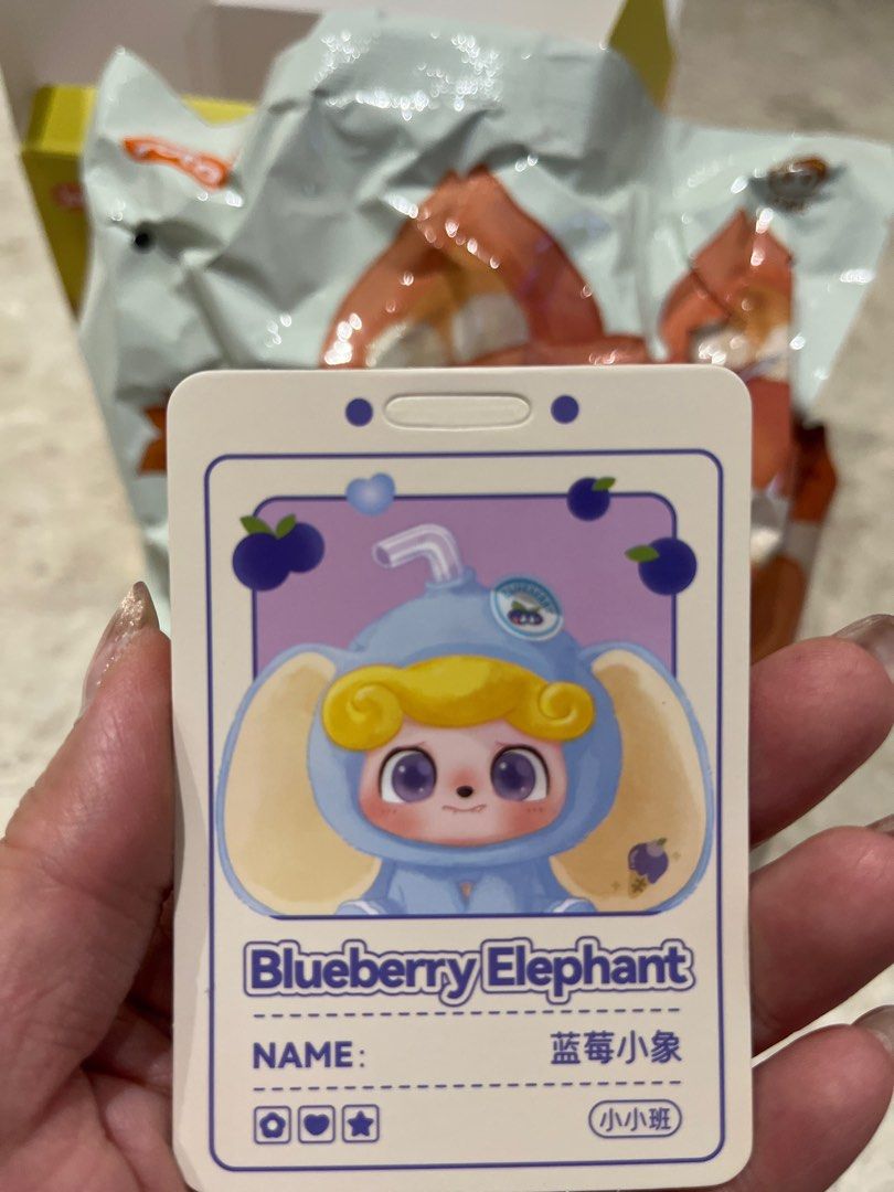 Jotoys Animal Preschool Blind Box - Blueberry Elephant, Hobbies & Toys ...