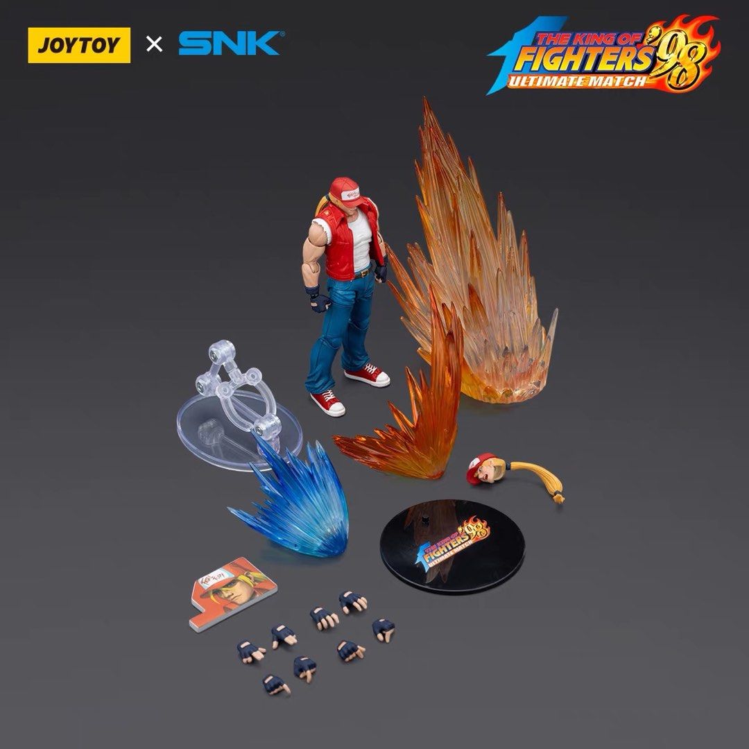 JOYTOY X SNK KOF'98UM Fatal Fury Team | Terry Bogard | Andy Bogard ...