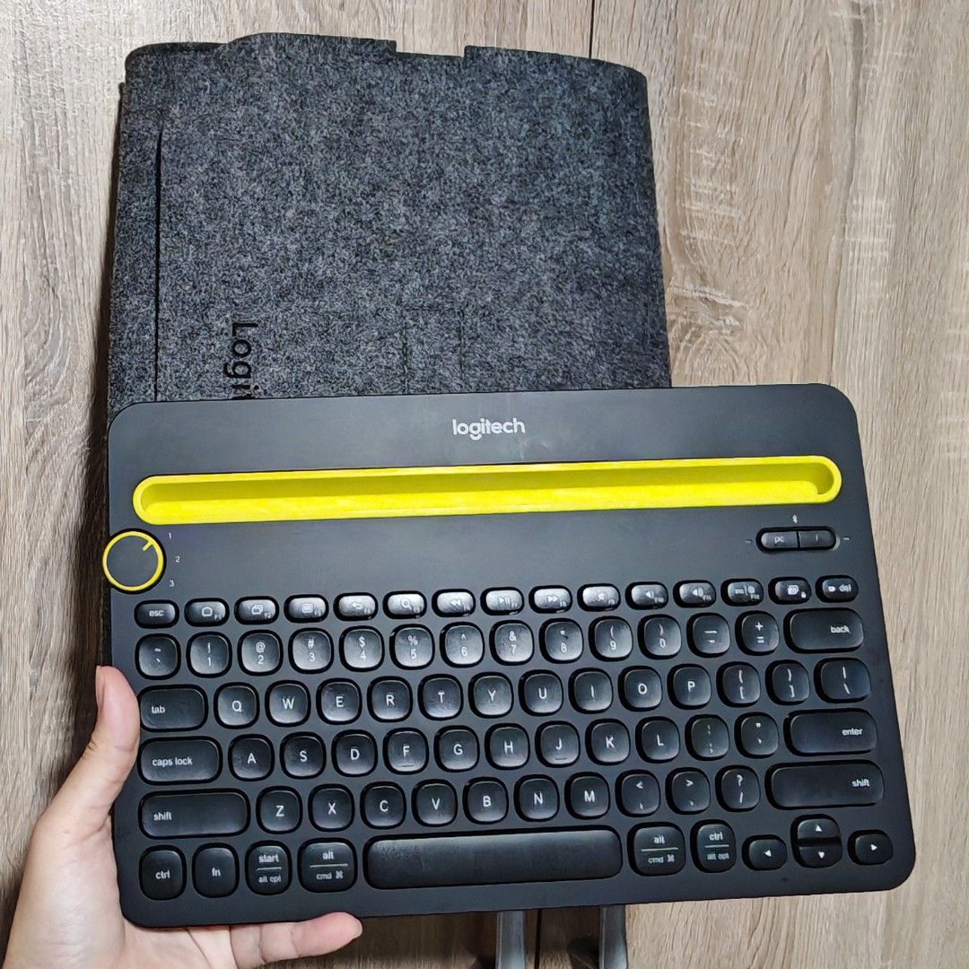 K480 Logitech BT Keyboard +Case, Computers & Tech, Parts & Accessories ...