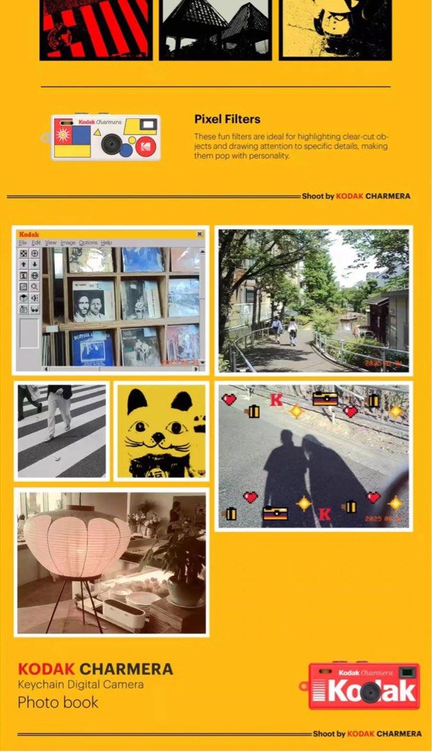 Kodak Charmera Keychain Digital Camera, Photography, Cameras on Carousell