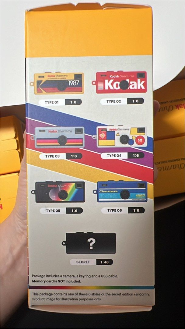 Kodak Charmra Keychain Digital Camera Collection, Photography, Cameras ...