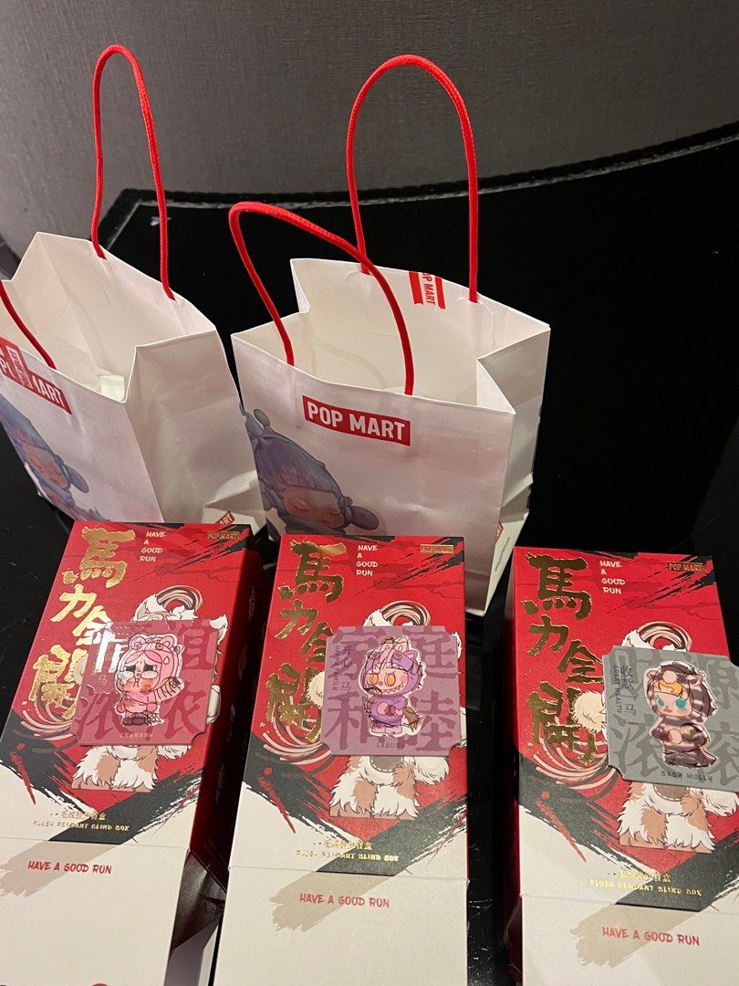 Labubu Crybaby Molly POP MART Horse Zodiac Blind Box, Hobbies & Toys ...